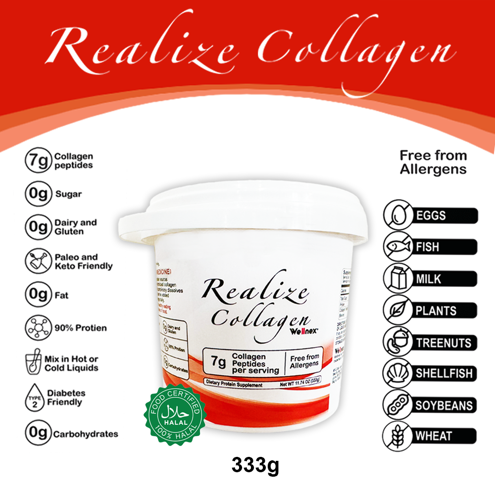 Realize Collagen® Clinical Grade Collagen Peptides - 333g
